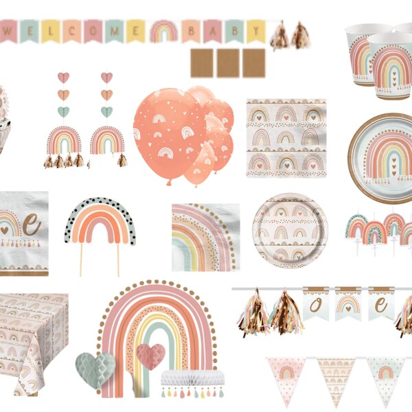 Pastel Rainbow Decor - Etsy