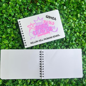 Personalised School Leavers Book, Year 6 School Leavers Message Book ...
