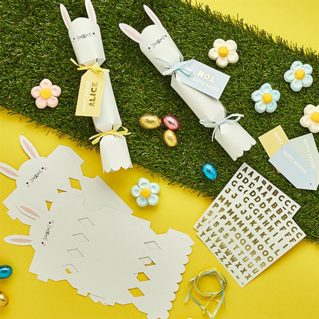 6 Fill Your Own DIY Easter Crackers, Personalised Easter Crackers ...