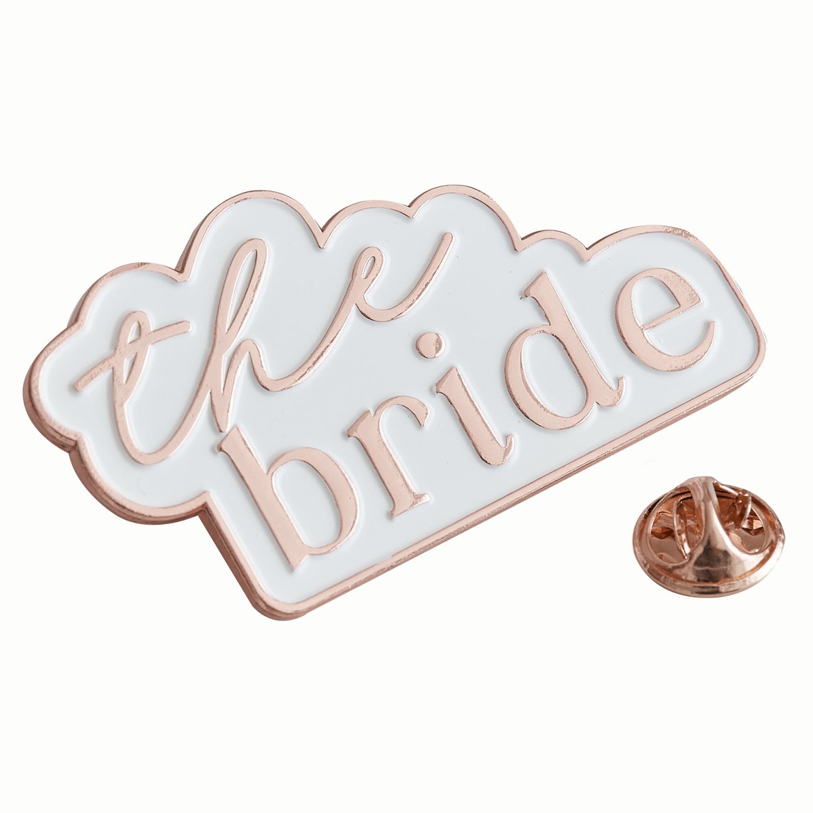 Rose Gold the Bride Enamel Badge Bride to Be Gift Hen Party - Etsy UK