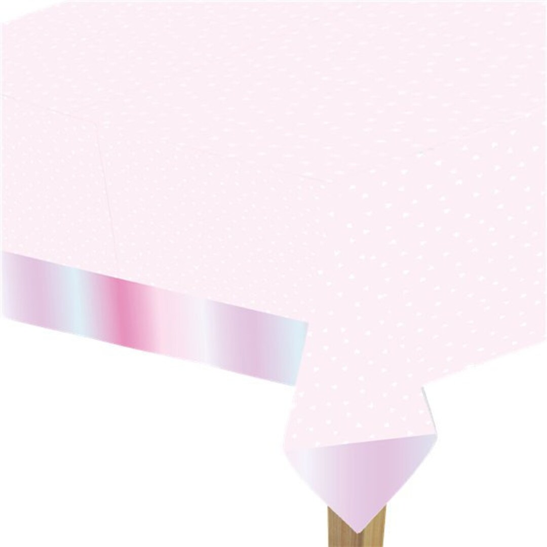 Fairy Princess Pink Paper Table Cover, Pink Party Table Cover, Pink ...