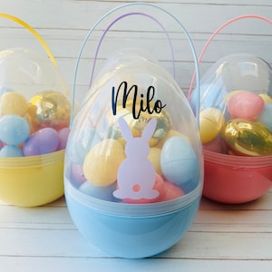 Personalised Easter Bag, Egg Hunt Kit, Giant Egg, Easter Bag, Easter ...