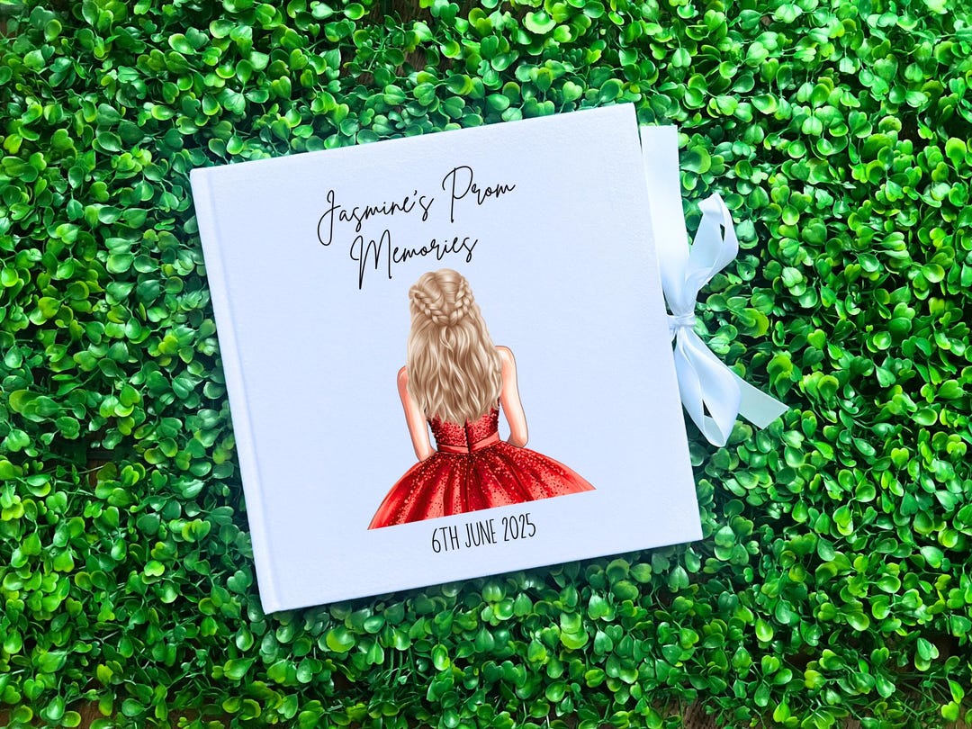 Prom Memory Book, Prom Scrapbook, Prom Photo Album, Prom Gift, Prom ...