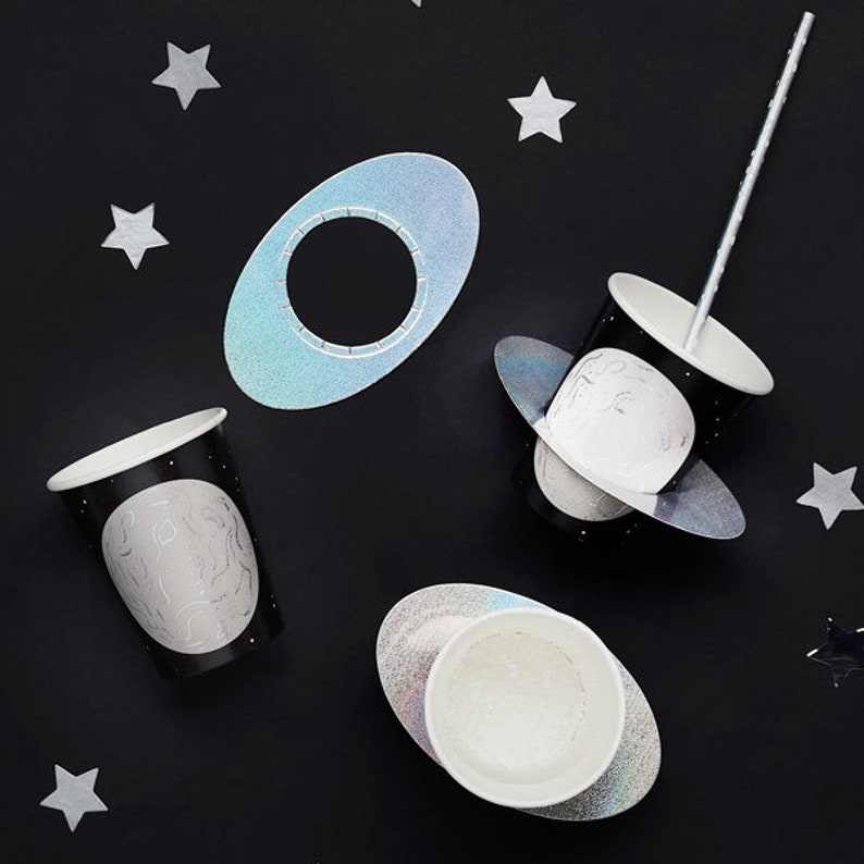 10 Space Theme Photo Booth Props Outer Space Birthday Party - Etsy UK