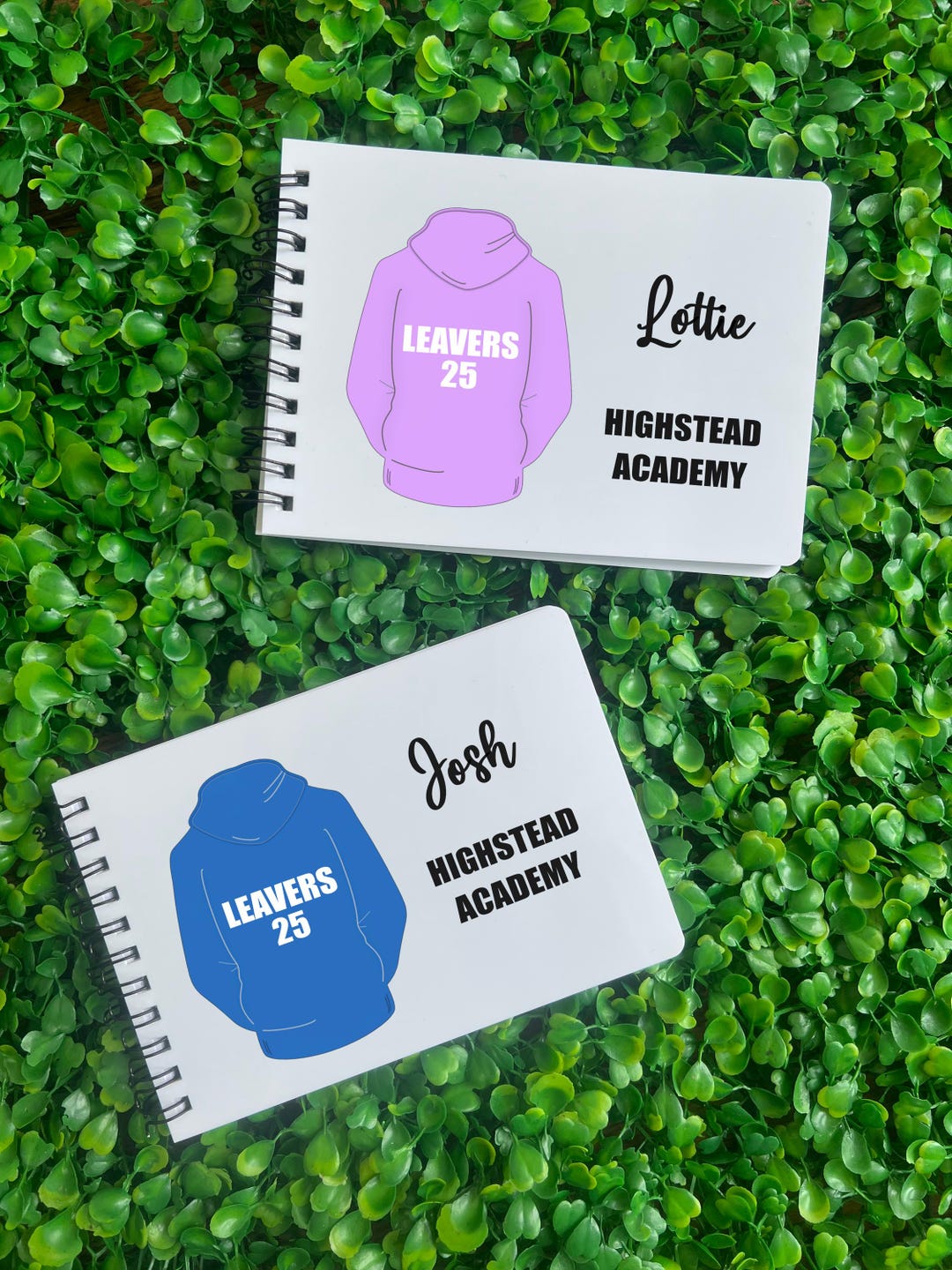 Personalised School Leavers Book, Year 6 School Leavers Message Book ...