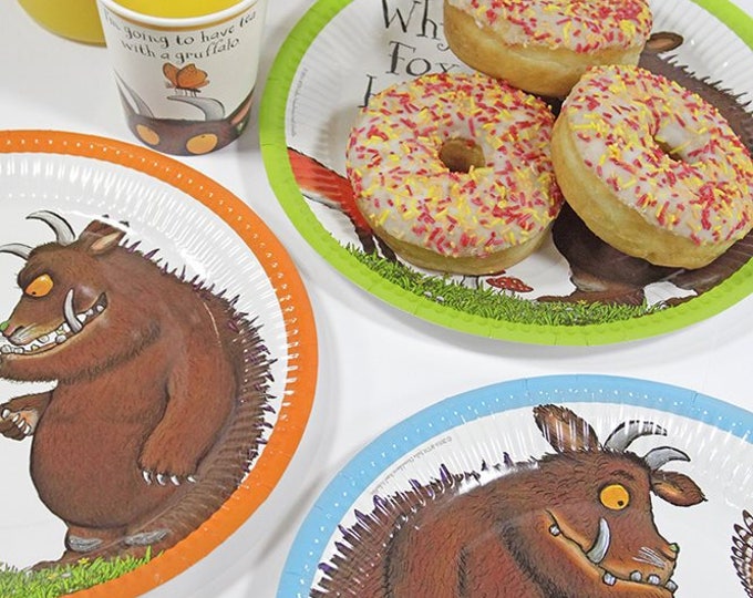 The Gruffalo Party Paper Plates, Gruffalo Party, Gruffalo Tea Party ...
