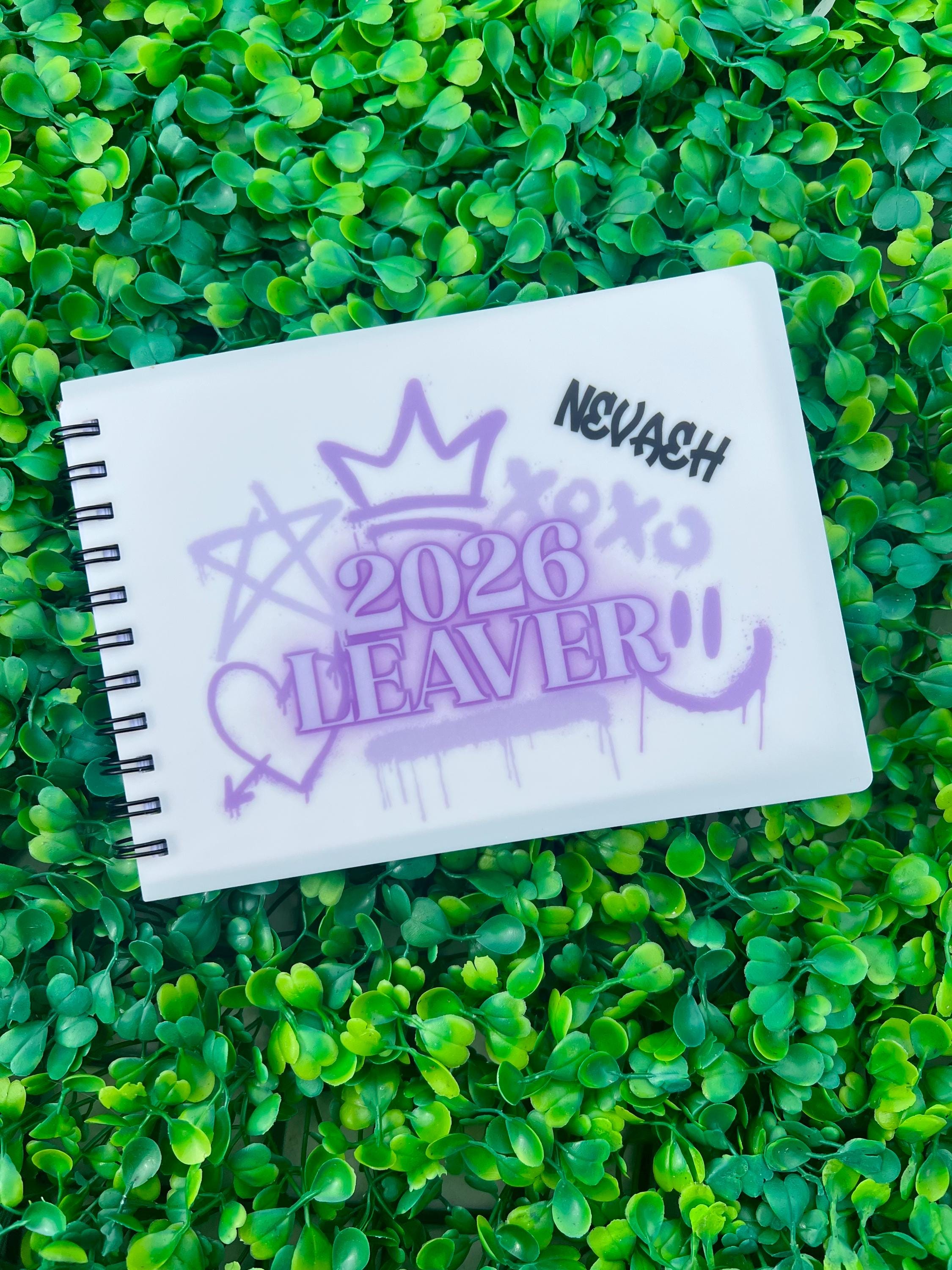 Personalised School Leavers Book, Year 6 School Leavers Message Book ...