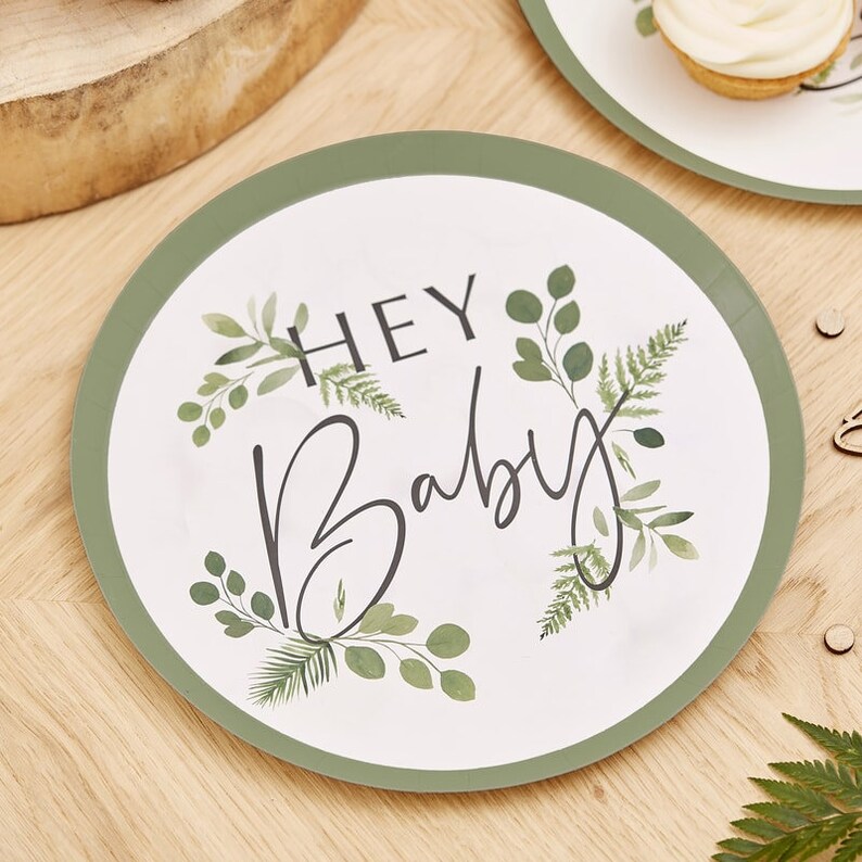 Baby Shower Decor Botanical Baby Shower Baby Shower - Etsy