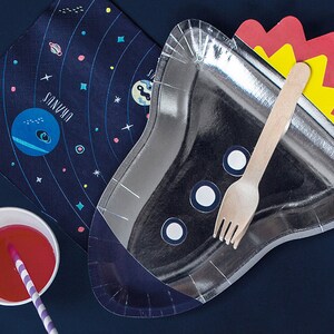 6 Space Theme Party Cups, Outer Space Birthday Party, Space Party Theme ...