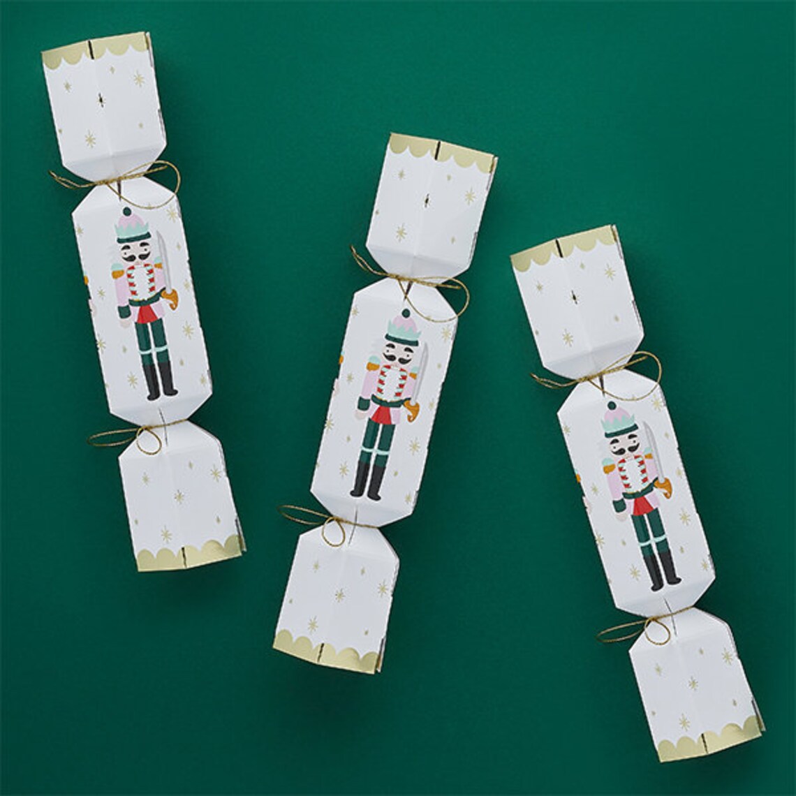 6 DIY Christmas Cracker Kit Personalised Crackers Nutcracker - Etsy UK