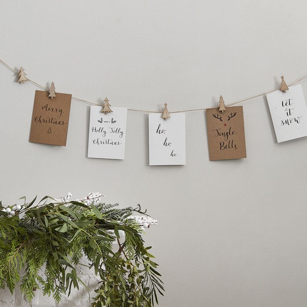 Christmas Card Holder - Etsy
