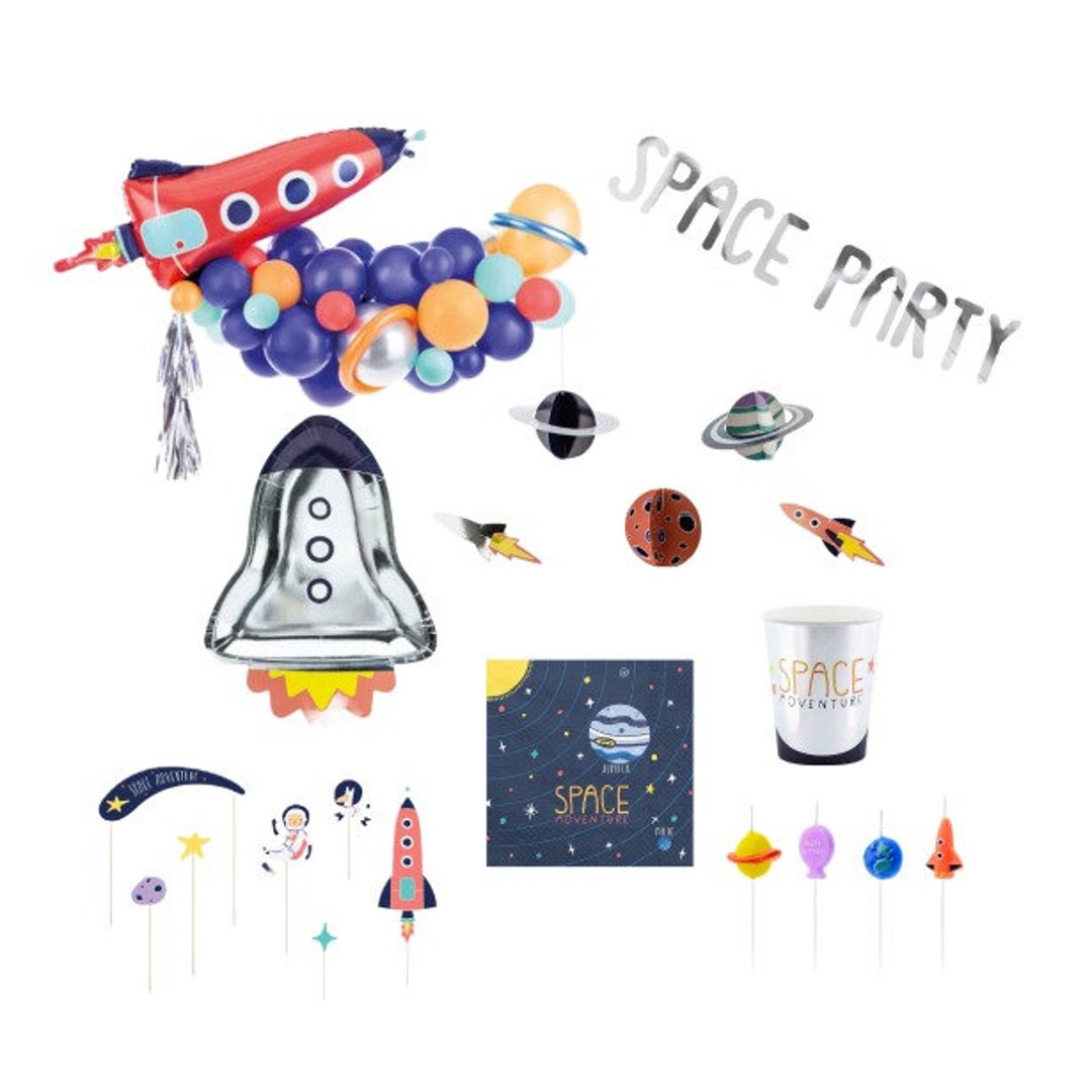 Space Party Decorations, Space Birthday Party, Space Decor, Space Party ...