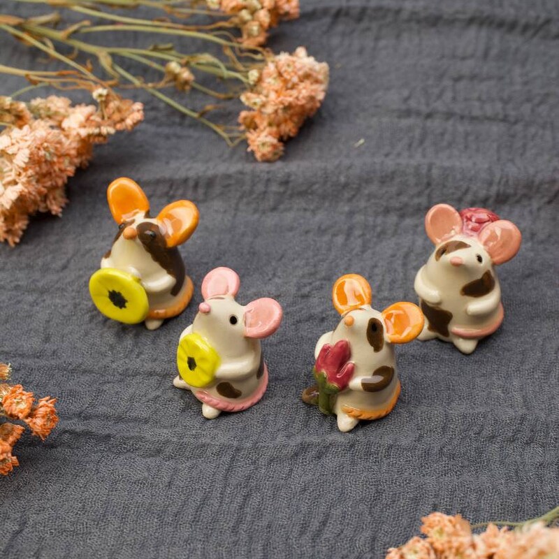 Mouse Figurine - Etsy