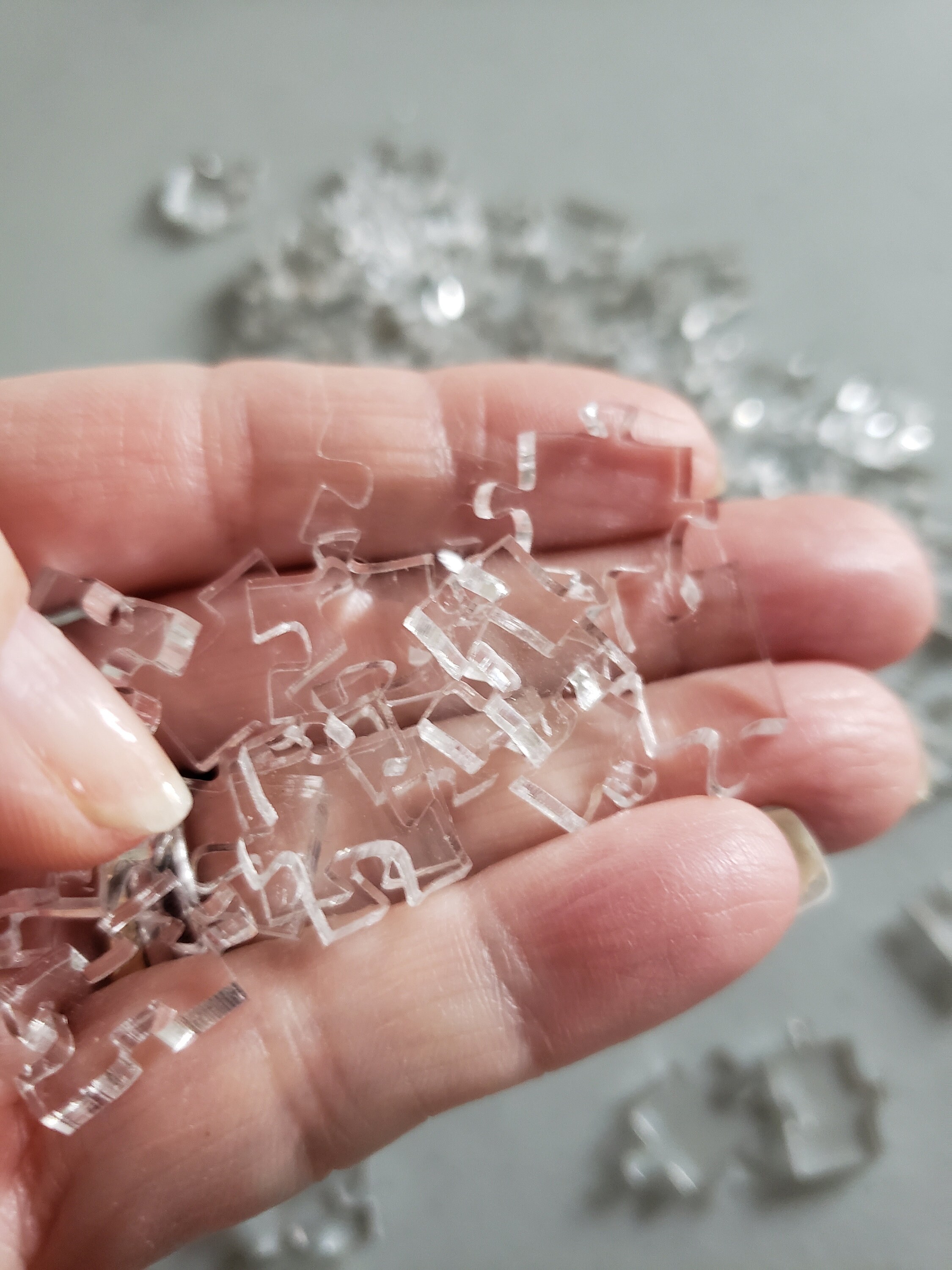 No Picture Jigsaw Puzzle - Etsy