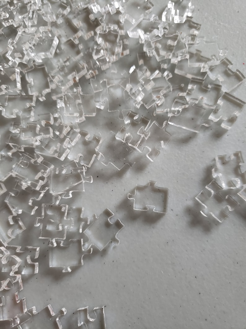 No Picture Jigsaw Puzzle - Etsy