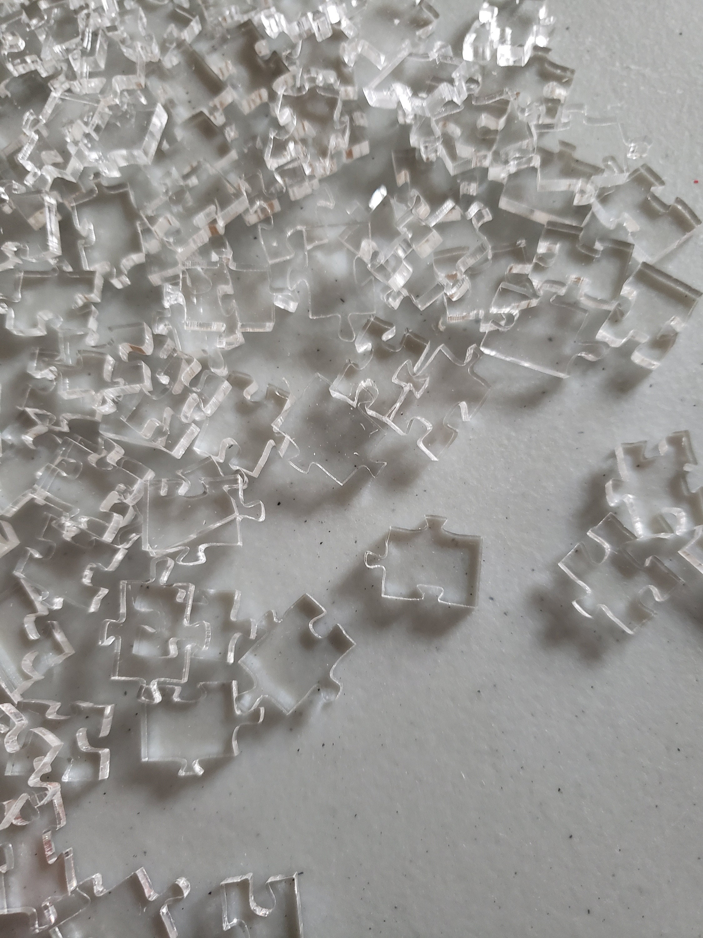 No Picture Jigsaw Puzzle - Etsy