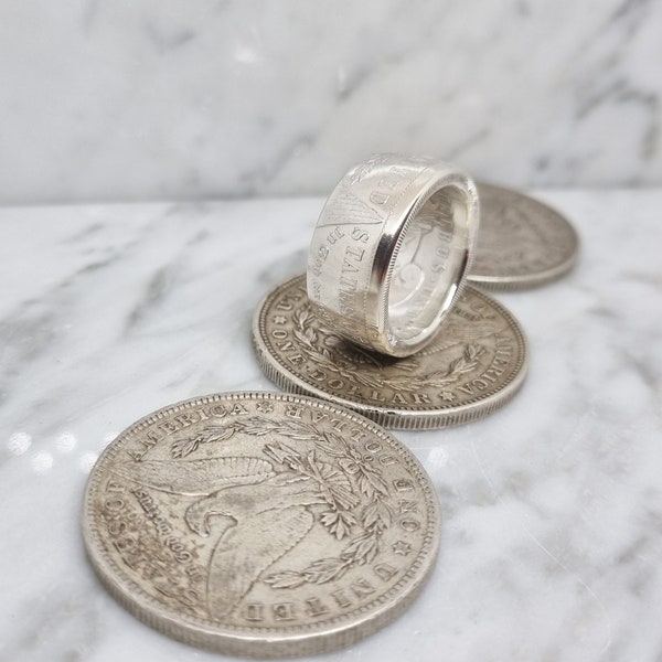 Silver Coin Ring - Etsy