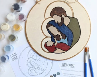Holy Family Craft - Etsy
