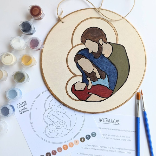 Holy Family Craft - Etsy