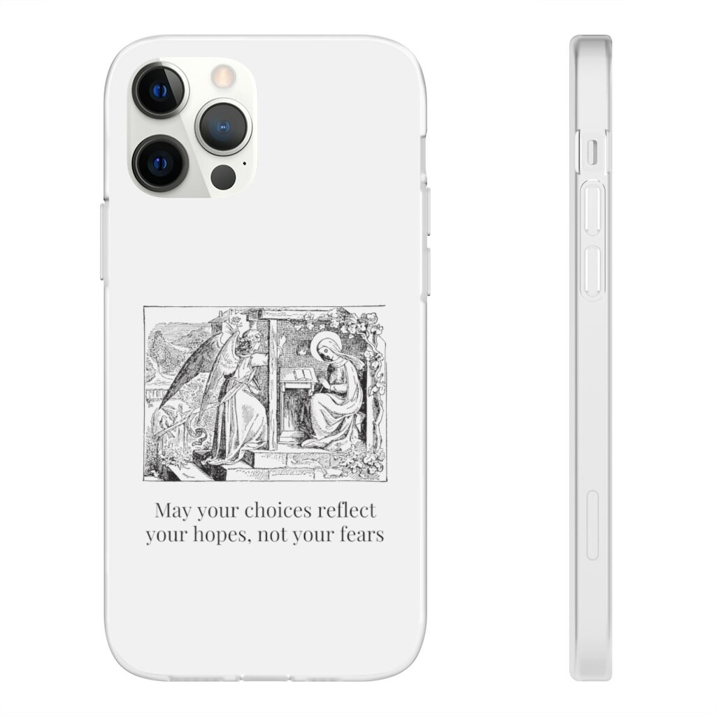 Hope Over Fear Annunciation Phone Case / Samsung and Apple - Etsy
