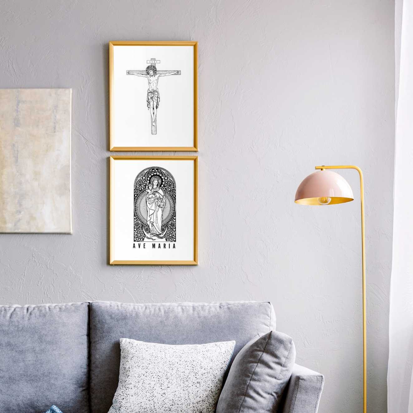 Ave Maria Art Print - Etsy