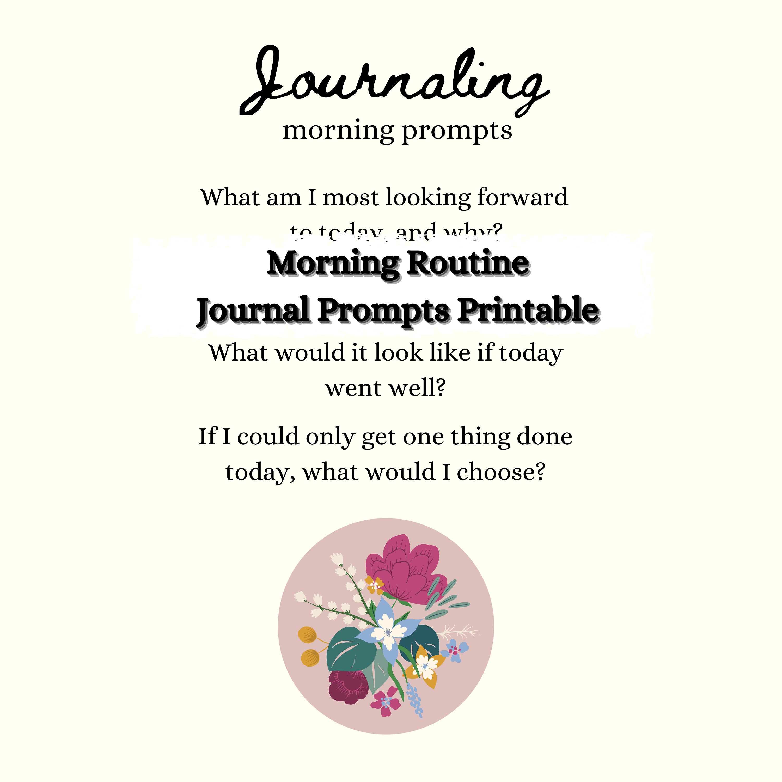 Daily Journal Prompts Bundle: Printable Journaling Cards (PDF) - Etsy