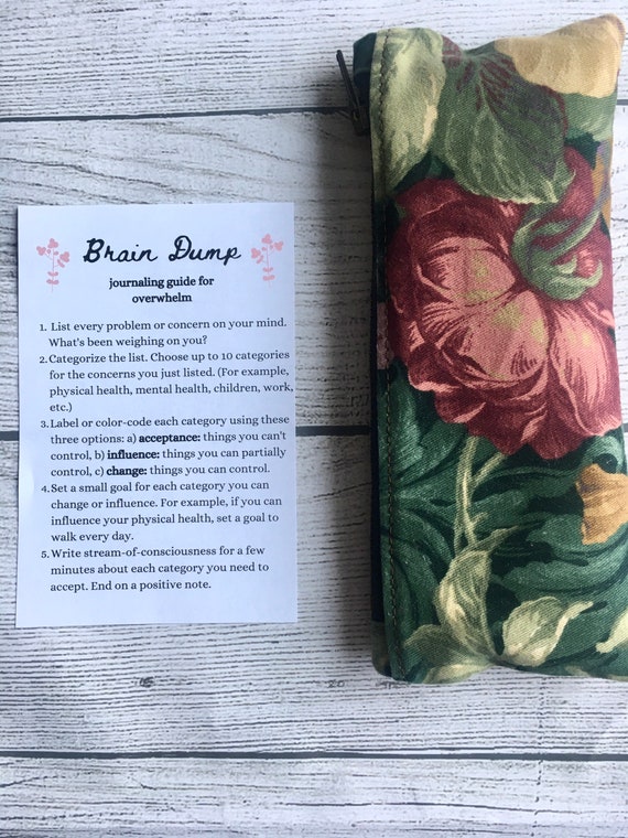 Brain Dump Journaling Card Journal Prompts Printable | Etsy