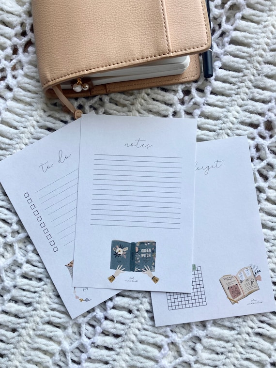 Summer Note Paper for Bullet Journal Planner Journal - Etsy