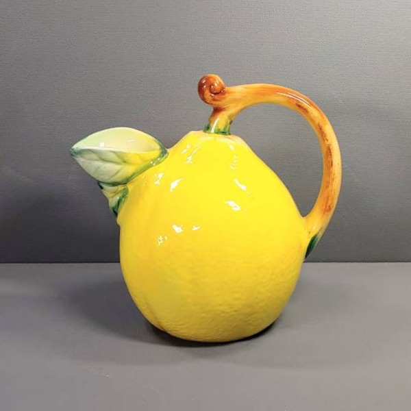 Lemon Pitcher - Etsy