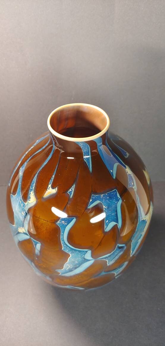 Molly Barnes 01 Artisan Glass Vase - Etsy
