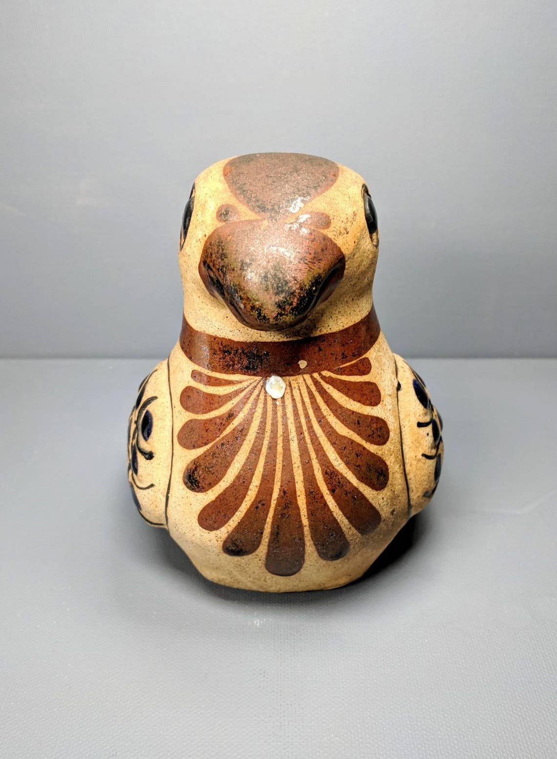 Vintage Mexican Pottery Bird - Etsy