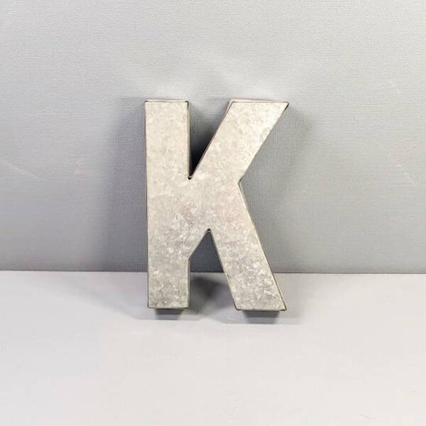 Metal Letter K - Etsy