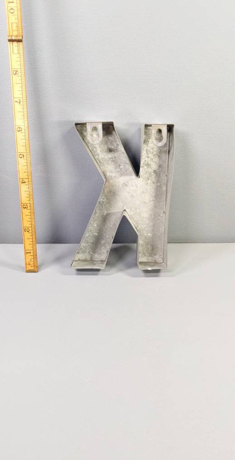 Industrial Metal Letter k - Etsy