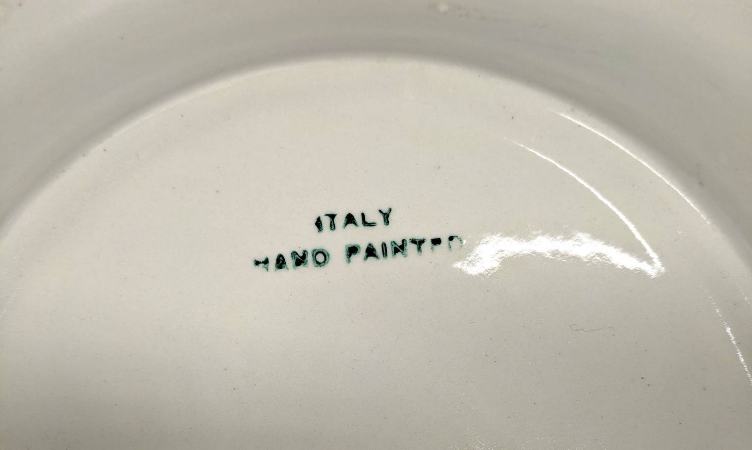 Vintage Italian Nove Nova Rose Dishes - Etsy