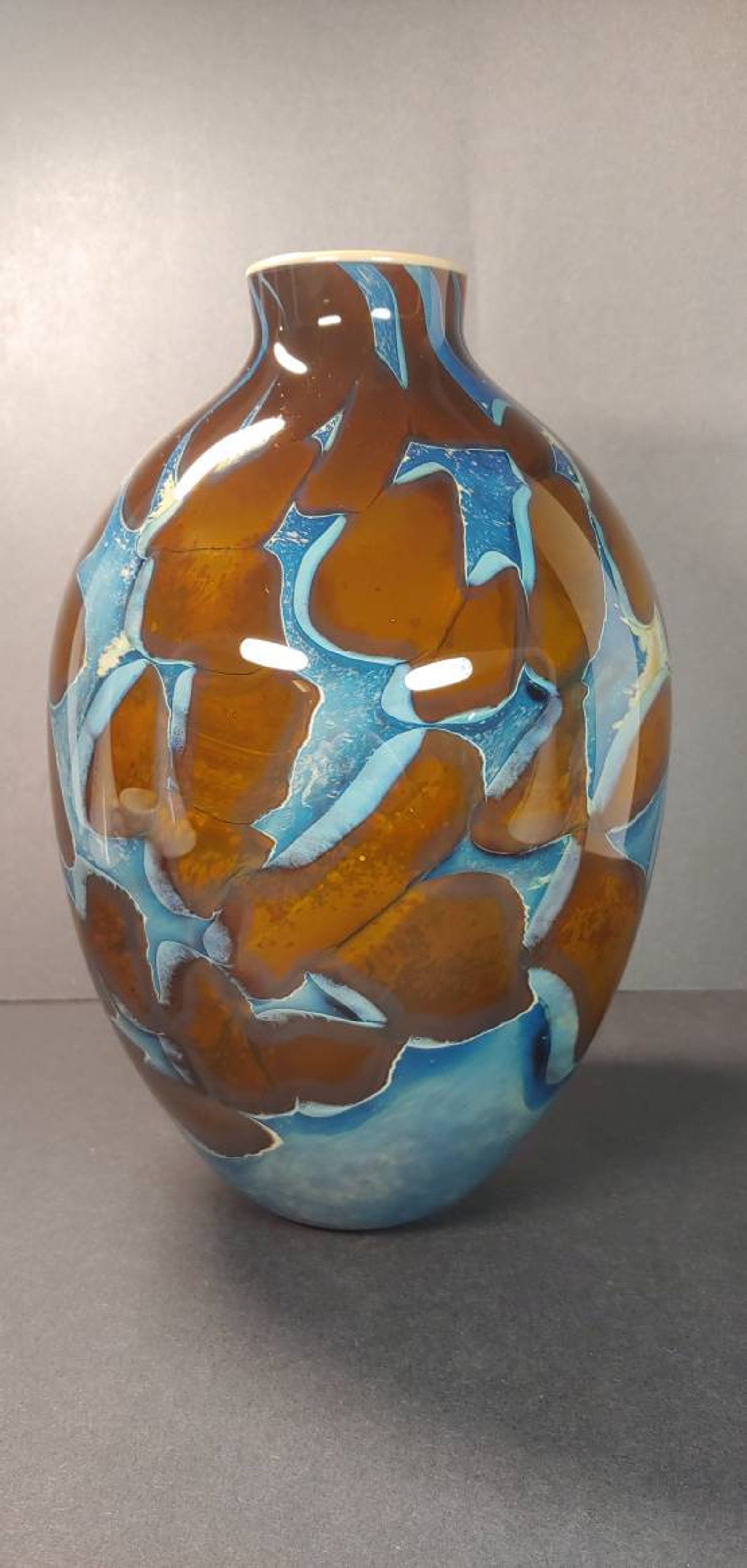 Molly Barnes 01 Artisan Glass Vase - Etsy