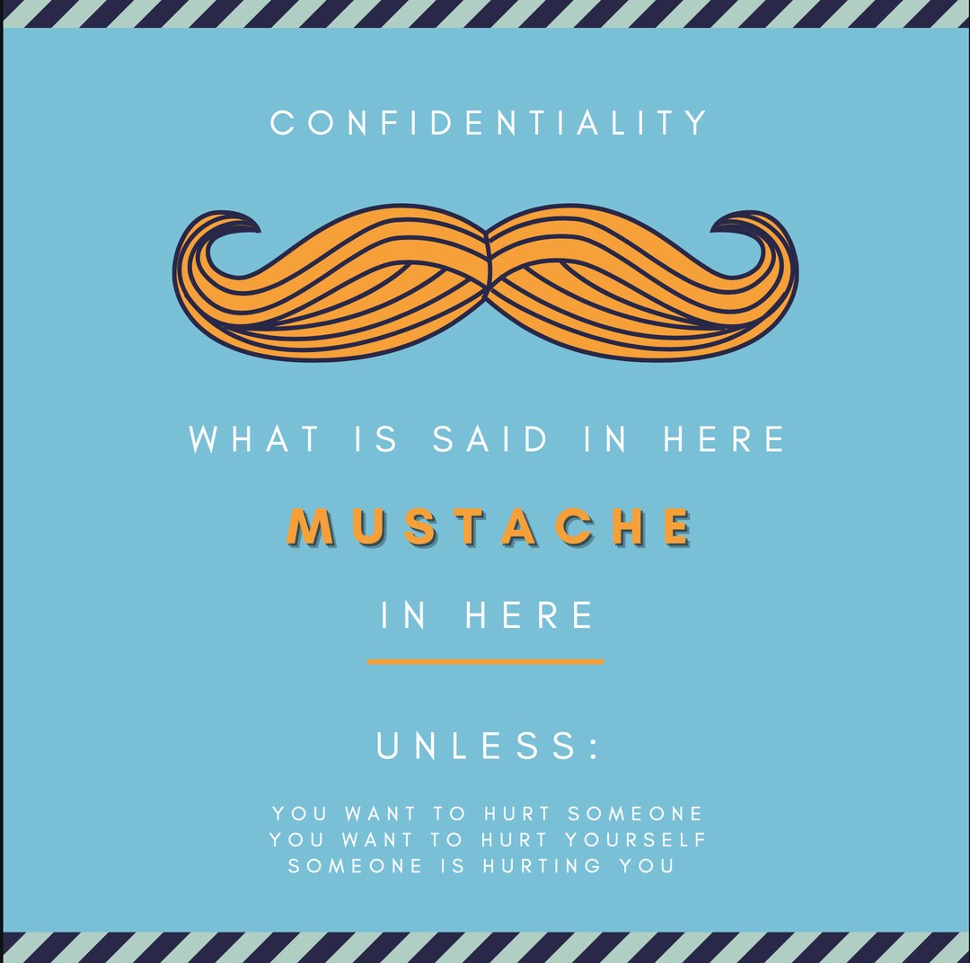 Confidentiality Sign, Therapy Office, Therapy Sign, Therapy Printable ...