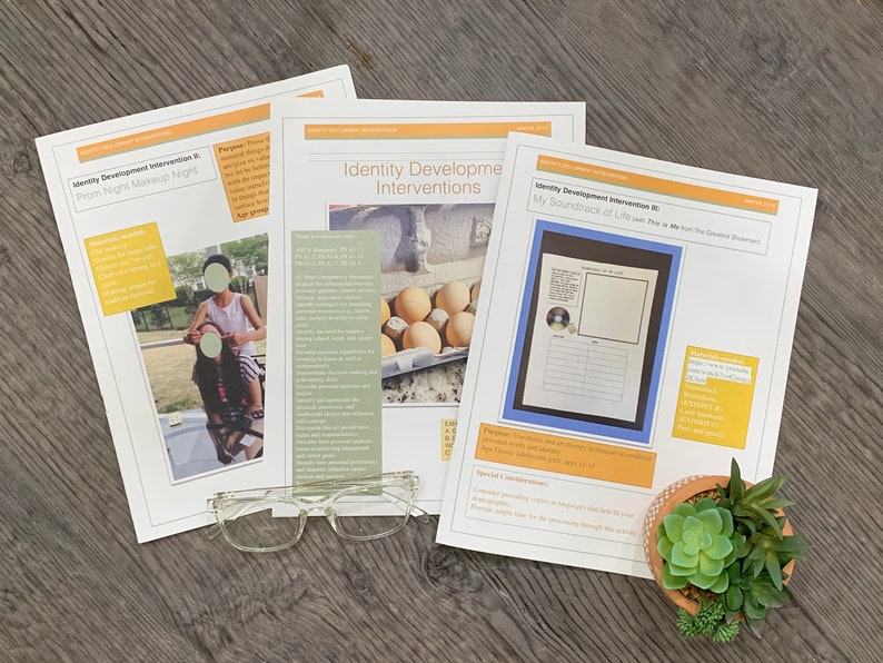 Identity Development Workbook, Identity Interventions for Group ...