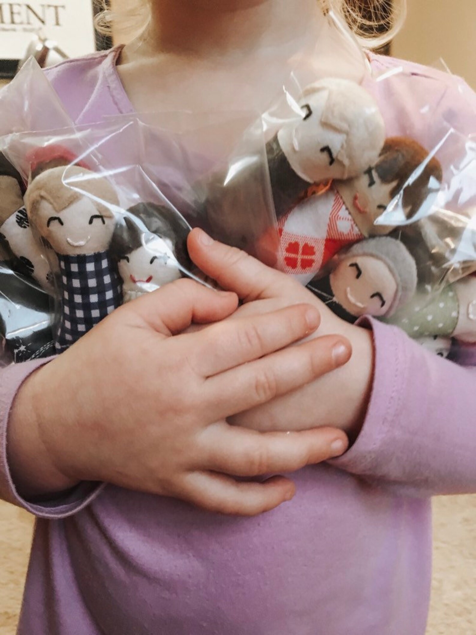 Set of 4 Miniature Rag Dolls Tiny Dolls Miniature Dolls | Etsy