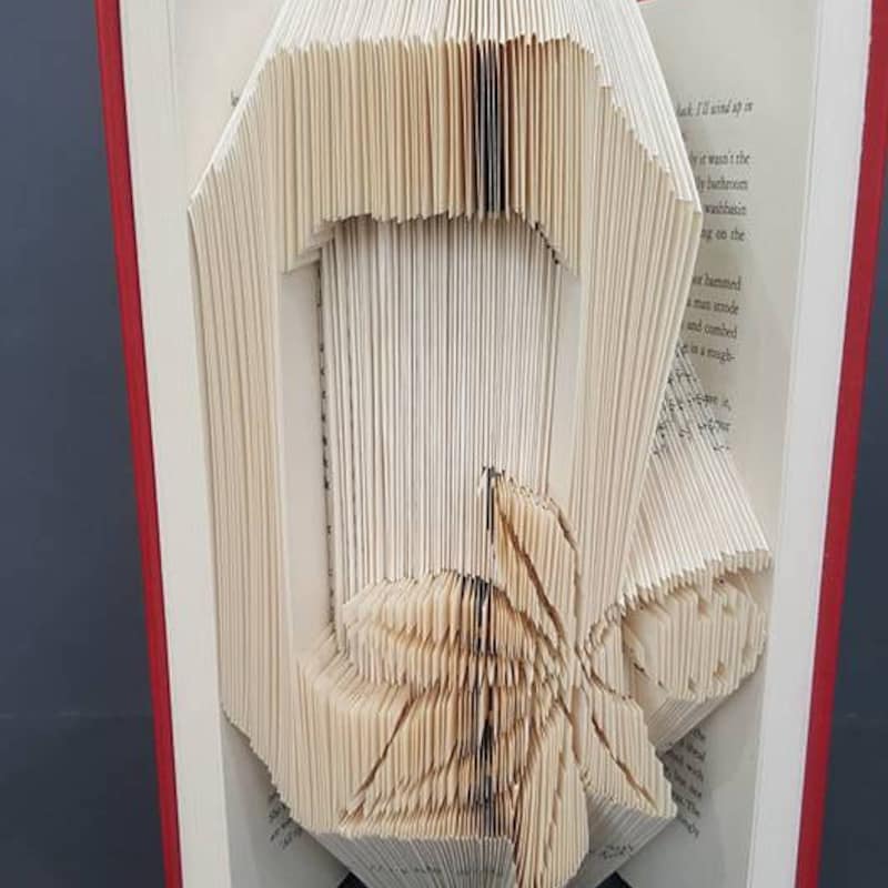 Folded Book - Etsy