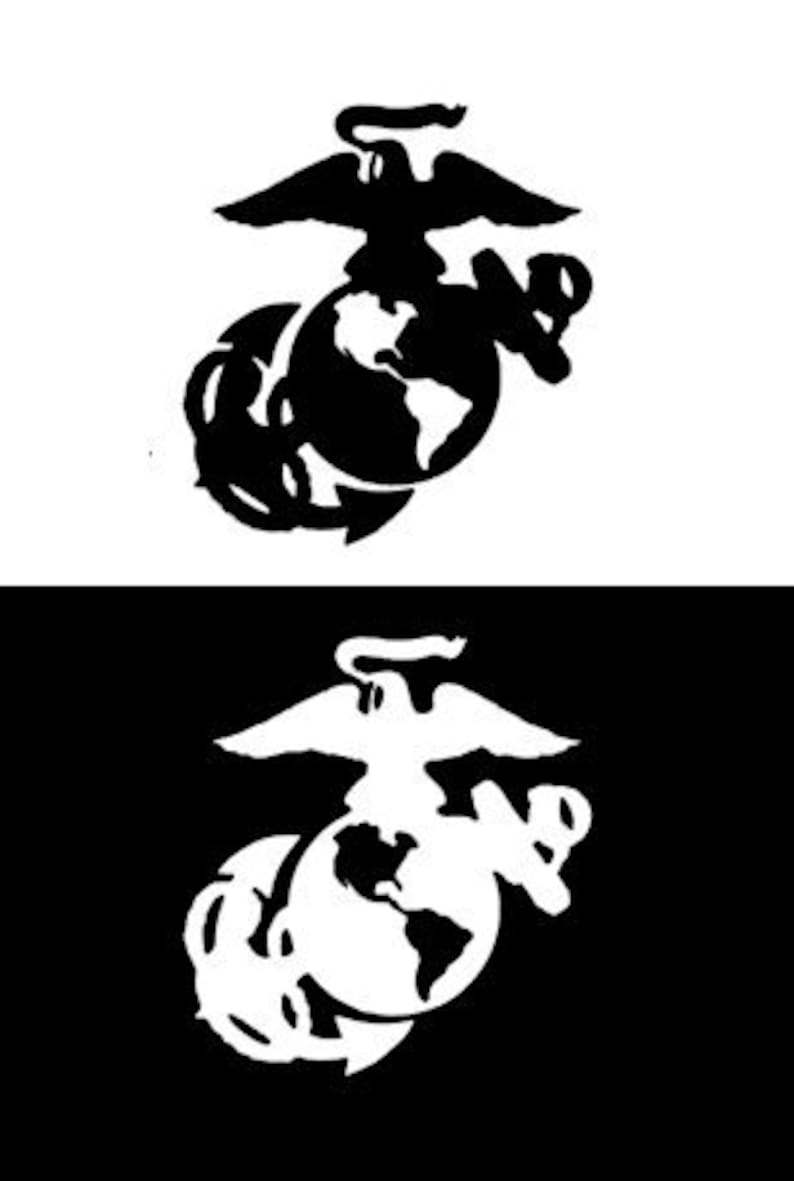 Marine Corps EGA Vinyl decal | Etsy