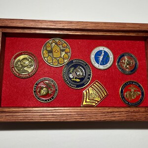 Military Challenge Coin Box, Challenge Coin, Challenge Coin Display ...