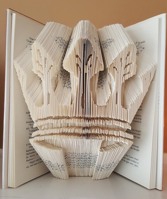 Folded Book Art Crown Royalty - Etsy