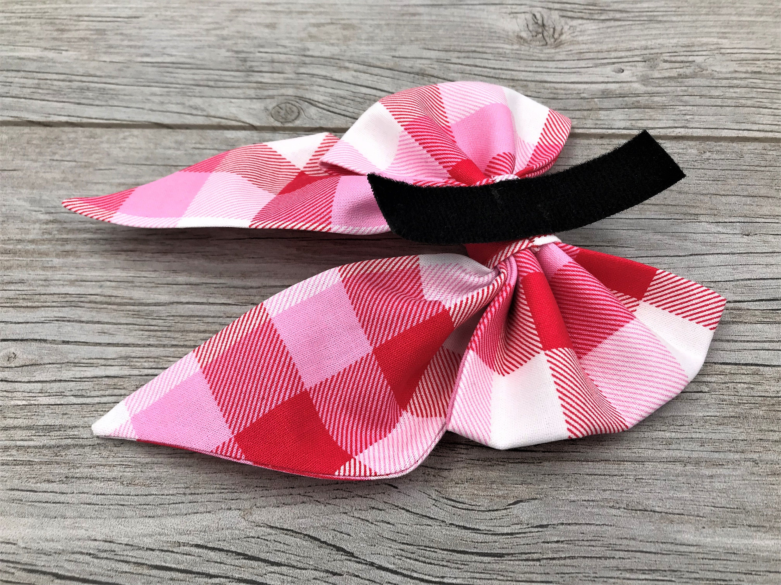 Pink Plaid Dog Bow Sailor Bow Dog Bow Girl Dog Bow Holiday - Etsy