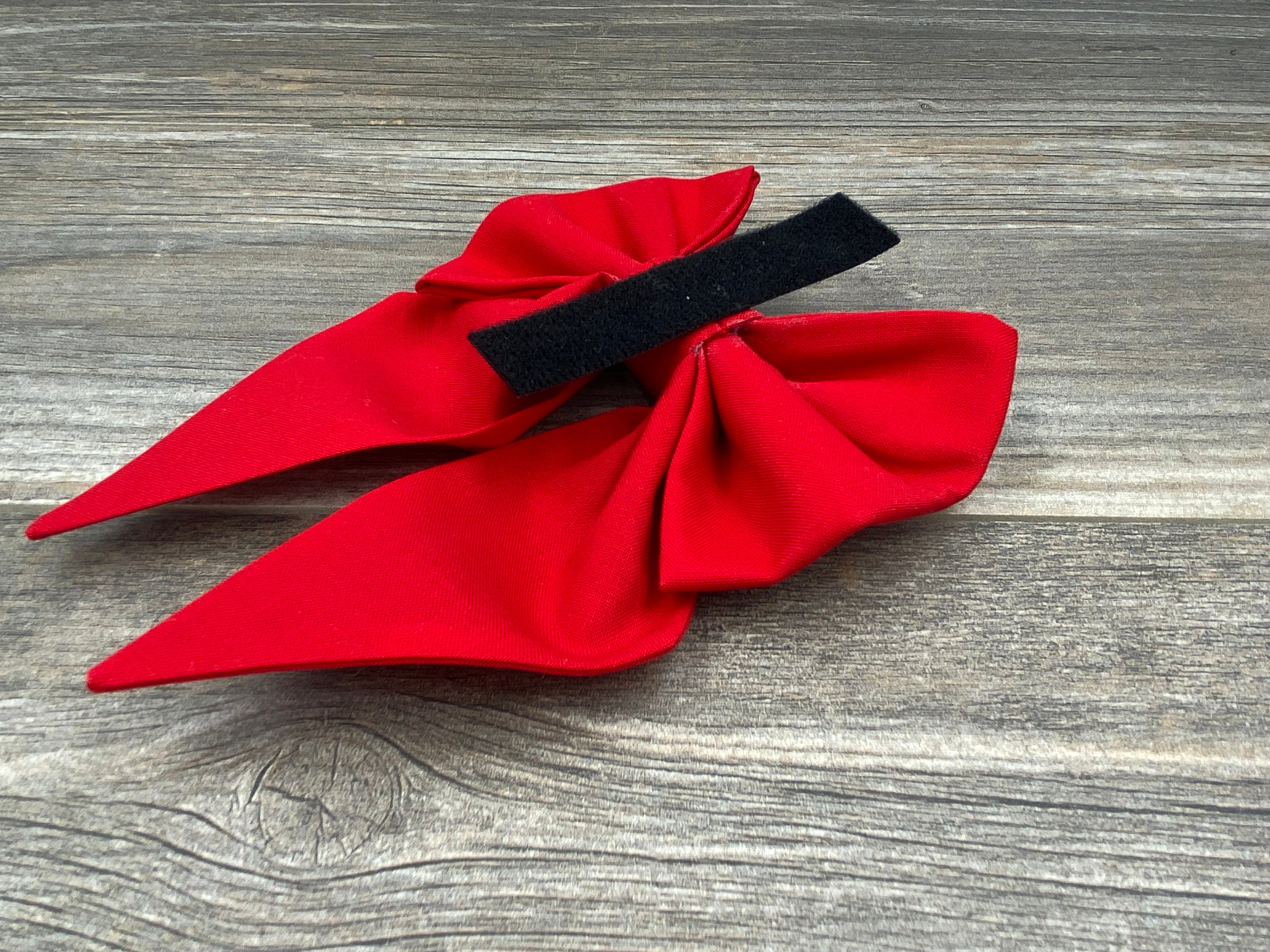 Red Dog Collar Bow Valentine's Day Collar Bow Christmas - Etsy