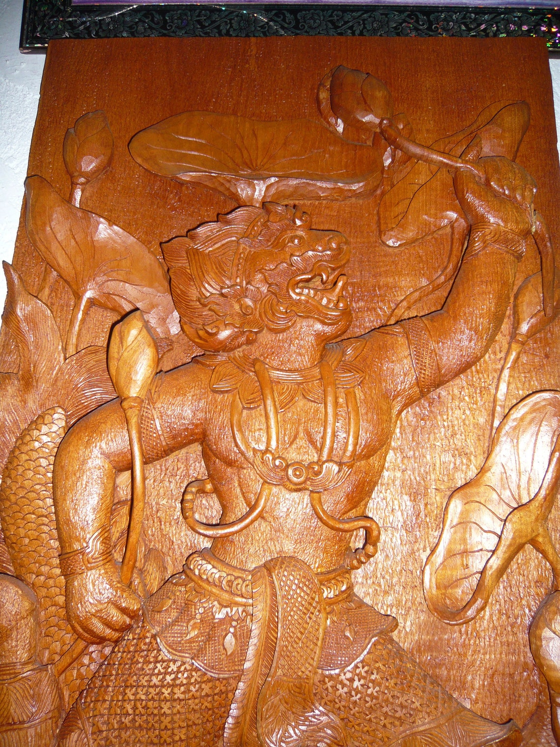 Crafted Teak Majchanu thai Handicraft - Etsy