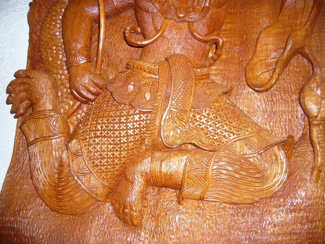 Crafted Teak Majchanu thai Handicraft - Etsy