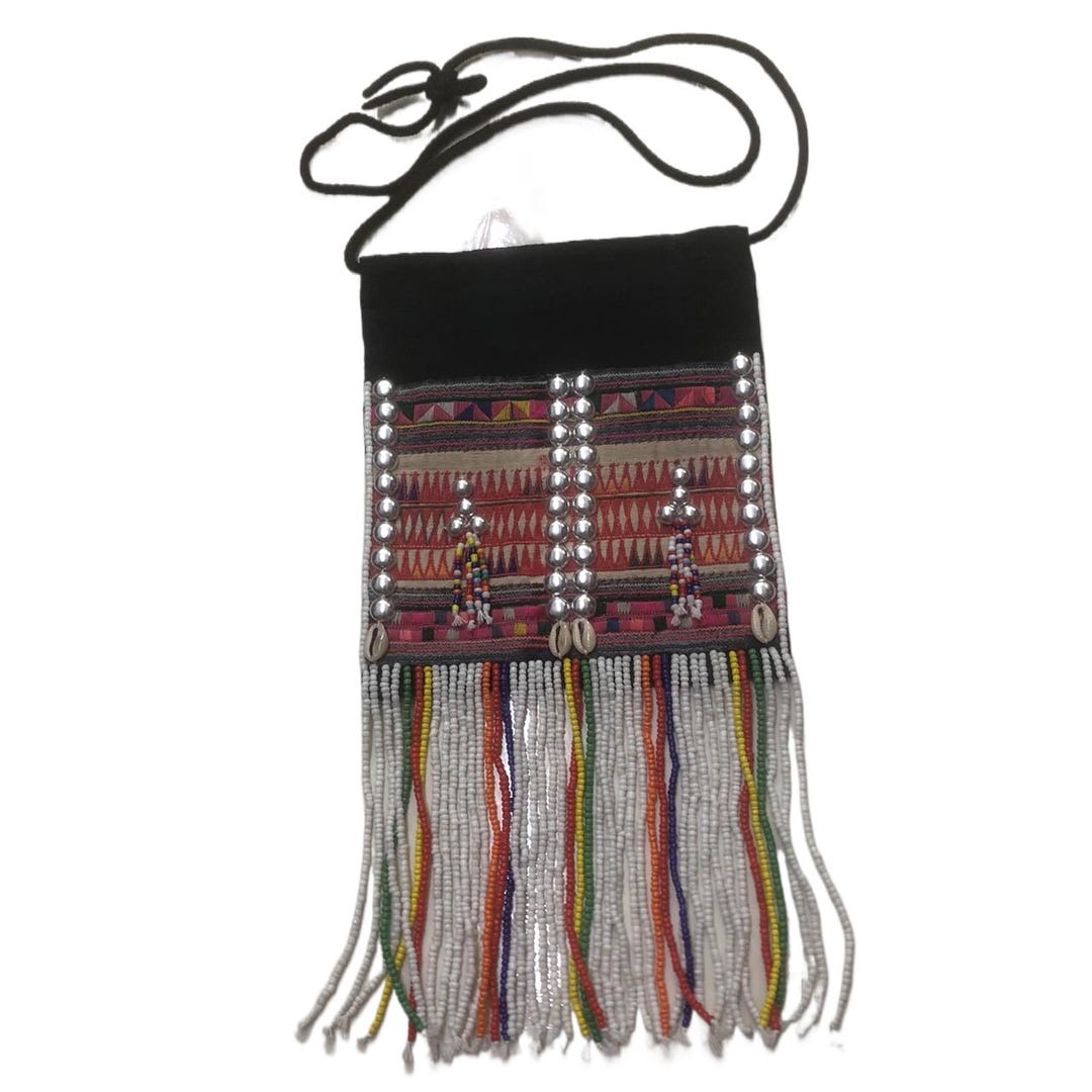 Akha Hill Tribe Crossbody Bag - Etsy