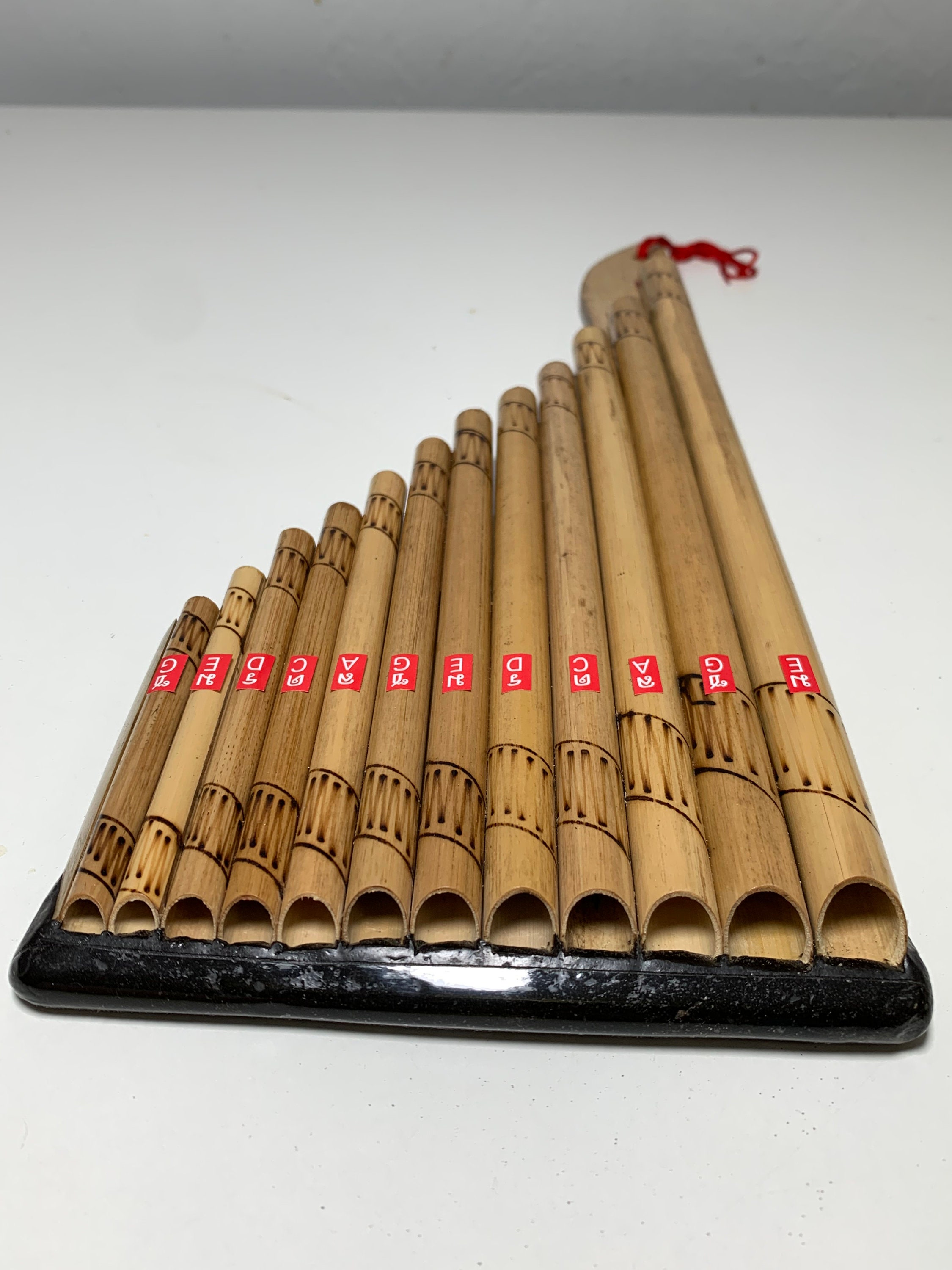 Panpipe Wot: Thai Isan/lao Bamboo Flute Harmonica Traditional - Etsy