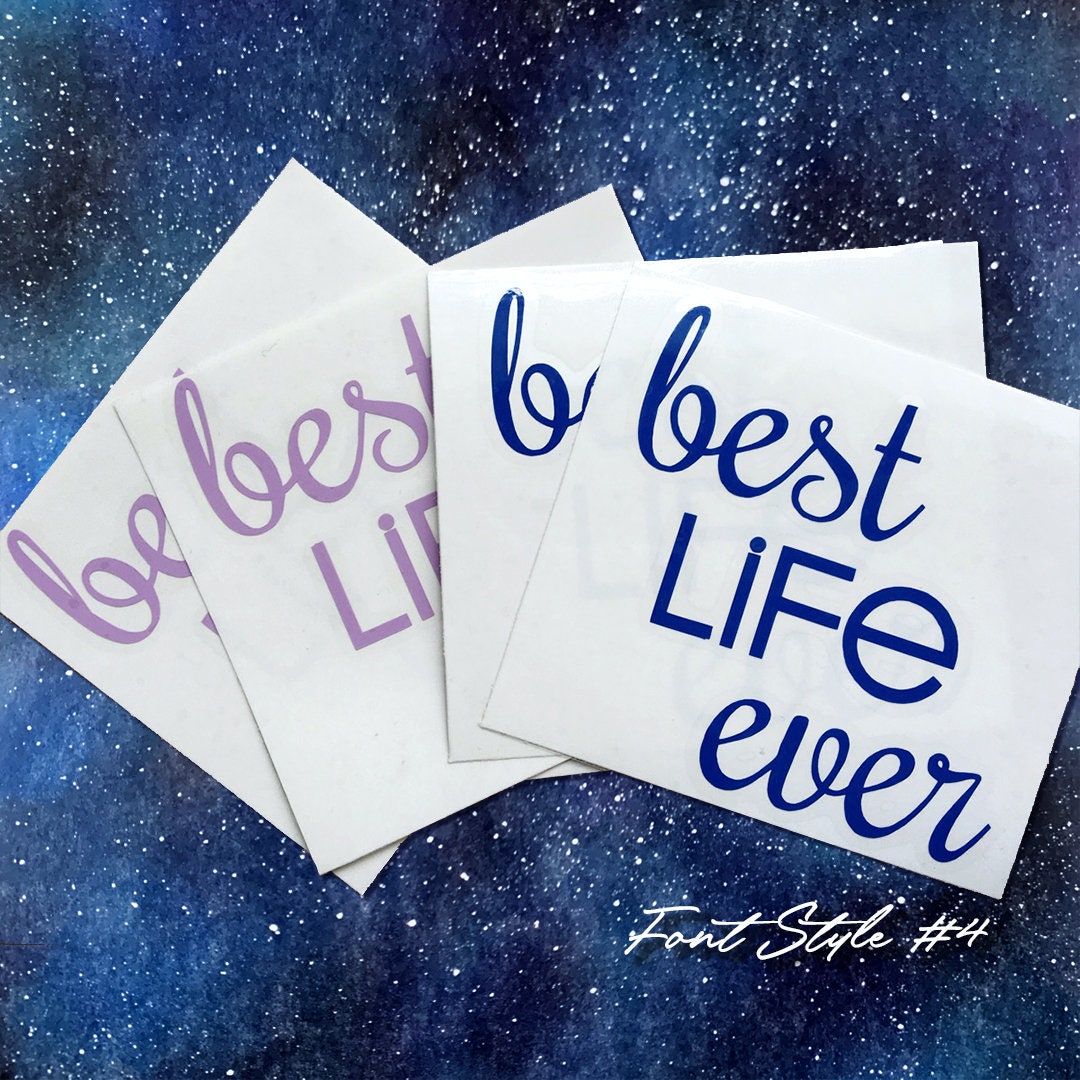 Best Life Ever Decal - Etsy