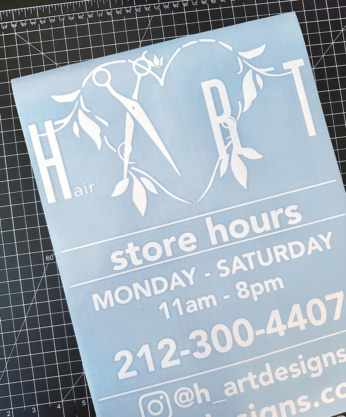Custom Storefront Door Decal - Etsy